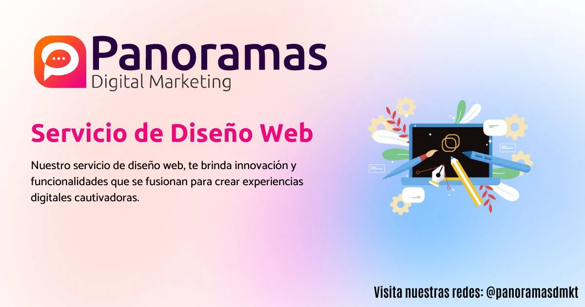 Servicios de Diseño Web - Panoramas Digital Marketing